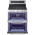 LG LDEL7324SE 30 Inch Double Electric Oven Range with 5 Radiant Heating ...
