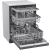 LG LDFN4542D 24 Inch Full Console Dishwasher with 15 Place Settings ...