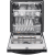 LG LDT7808BM 24 Inch Fully Integrated Smart Dishwasher 15 Place ...