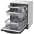 LG LDT7808BM 24 Inch Fully Integrated Smart Dishwasher 15 Place ...