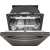 LG LDTH7972D Fully Integrated Smart Dishwasher with Adjustable 3rd Rack ...