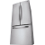 LG LFC22770ST 30 Inch French Door Refrigerator with 21.6 cu. ft ...