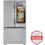 LG LFCS27596S 36 Inch PrintProof 3 Door Refrigerator with 27 cu. ft ...