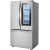 LG LFCS27596S 36 Inch PrintProof 3 Door Refrigerator with 27 cu. ft ...