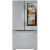 LG LFCS27596S 36 Inch PrintProof 3 Door Refrigerator with 27 cu. ft ...