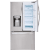 LG LFXS28566S 36 Inch French Door Smart Refrigerator with 27.7 Cu. Ft ...