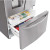 LG LFXS28566S 36 Inch French Door Smart Refrigerator with 27.7 Cu. Ft ...