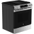 GE GGS600AVFS 30 Inch Slide-In Gas Smart Range with 5 Sealed Burners, 5 ...
