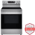 LG LREL6323S 30 Inch Electric Smart Range with 5 Radiant Elements, 6.3 ...