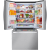 LG LRFXC2606S 36 Inch Counter-Depth MAX™ Smart French Door Refrigerator ...