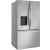 LG LRFXC2606S 36 Inch Counter-Depth MAX™ Smart French Door Refrigerator ...
