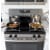 GE GGF400PVSS 400 Series 30 Inch Freestanding Gas Smart Range with 4 ...