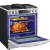 LG LSDL6336F 30 Inch Slide-In Dual Fuel Smart Range with 5 Sealed ...