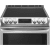 LG LSE4613ST 30 Inch Slide-in Electric Range with 5 Smoothtop Elements ...