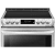LG LSE4616ST 30 Inch Slide-In Electric Smart Range with 5 Radiant ...