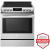 LG LSE4616ST 30 Inch Slide-In Electric Smart Range with 5 Radiant ...