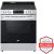 LG LSEL6331F 30 Inch Slide-In Electric Smart Range with 5 Radiant ...