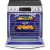 LG LSEL6335FE 30 Inch Smart Slide-In Electric Range with 5 Radiant ...