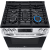 LG LSGL5831F 30 Inch Slide-In Gas Smart Range with 5 Sealed Burners, 5. ...