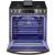 LG LSGL6335D 30 Inch Smart Instaview™ Slide-in Gas Range with 5 Sealed ...