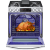 LG LSGL6337F 30 Inch Slide-In Gas Smart Instaview Range with 5 Sealed ...