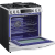 LG LSGL6337F 30 Inch Slide-In Gas Smart Instaview Range with 5 Sealed ...