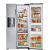 LG LSXC22396S 36 Inch Counter Depth Side by Side Smart Refrigerator ...