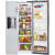 LG LSXC22426S 36 Inch Counter Depth Side by Side Smart Refrigerator ...
