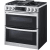 LG LTGL6937F 30 Inch Slide-In Gas Smart Range with 5 Sealed Burners ...