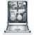 Bosch SHEM3AY55N 24 Inch Full Console Built-In Dishwasher with 14 Place ...