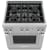 Thermador PRD304WHU 30 Inch Freestanding Professional Dual Fuel Range ...