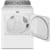 Maytag MED5430MW 29 Inch Electric Dryer with 7 cu. ft. Capacity, Steam ...