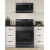 Samsung NE63A6511SG 30 Inch Freestanding Electric Smart Range with 5 ...