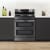 Samsung NE63A6751SG 30 Inch Freestanding Electric Smart Range with 5 ...