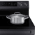 Samsung NE63A6751SG 30 Inch Freestanding Electric Smart Range with 5 ...