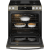 GE GGS600AVES 30 Inch Slide-In Gas Smart Range with 5 Sealed Burners, 5 ...