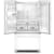 Whirlpool WRFF3436RW 36 Inch Freestanding French Door Refrigerator with ...