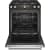 KitchenAid KSGG700EBS 30 Inch Slide-In Gas Range with 5 Sealed Burners ...