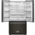 KitchenAid KRFC300EBS 36 Inch Counter Depth French Door Refrigerator ...