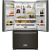 KitchenAid KRFC300EBS 36 Inch Counter Depth French Door Refrigerator ...