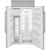 Cafe CSB42WP2NS1 42 Inch Built-In Side by Side Smart Refrigerator with ...