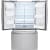 LG LFX25973ST 36 Inch French Door Refrigerator with 24.7 cu. ft ...