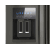 Whirlpool WRF555SDHV 36 Inch French Door Refrigerator with 25 Cu. Ft ...