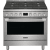 Frigidaire PCFD3670AF 36 Inch Freestanding Dual Fuel Range with 6 ...