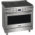 Frigidaire PCFG3670AF 36 Inch Freestanding Gas Range with 6 Sealed ...