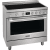 Frigidaire PCFI3670AF 36 Inch Freestanding Induction Range with 5 ...