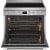 Frigidaire PCFI3670AF 36 Inch Freestanding Induction Range with 5 ...