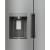 Midea MRS26D5AST 36 Inch Freestanding Side by Side Refrigerator with 26 ...