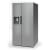 Midea MRS26D5AST 36 Inch Freestanding Side by Side Refrigerator with 26 ...