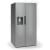 Midea MRS26D5AST 36 Inch Freestanding Side by Side Refrigerator with 26 ...